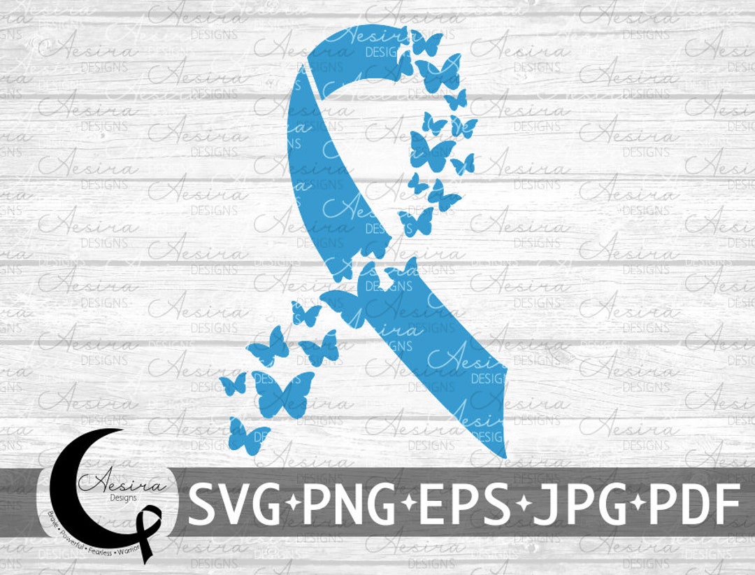 Lymphedema Butterfly Ribbon, Lymphedema Awareness Ribbon, Lymphedema ...