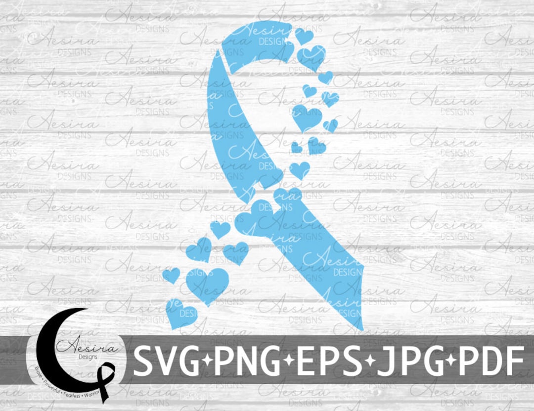 Graves Disease Heart Ribbon Svg, Graves Disease Awareness Ribbon ...