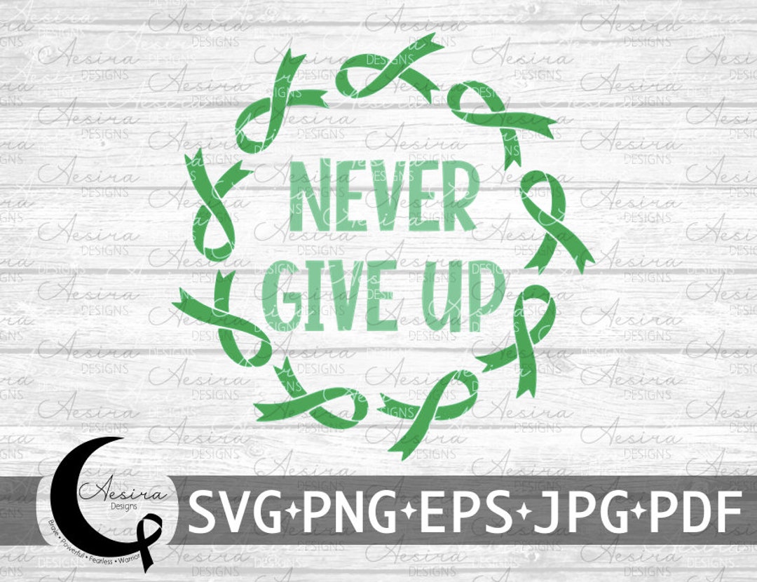 Duchenne Muscular Dystrophy Never Give up Ribbon Svg, Duchenne Syndrome ...
