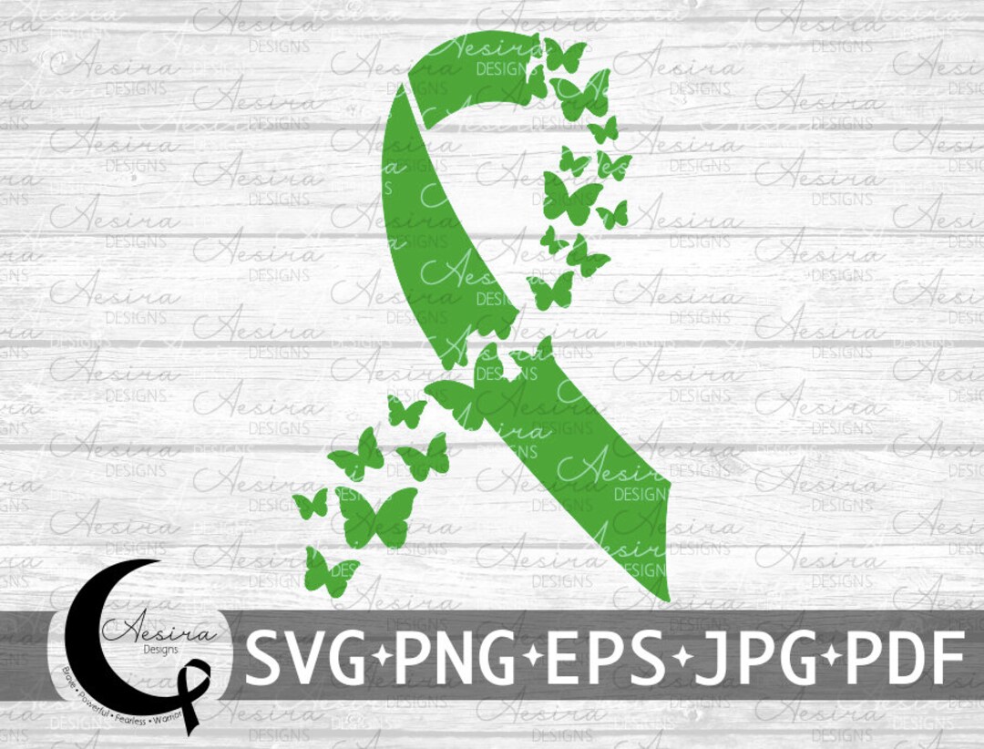 Gastroparesis Butterfly Ribbon Svg, Gastroparesis Awareness Ribbon ...