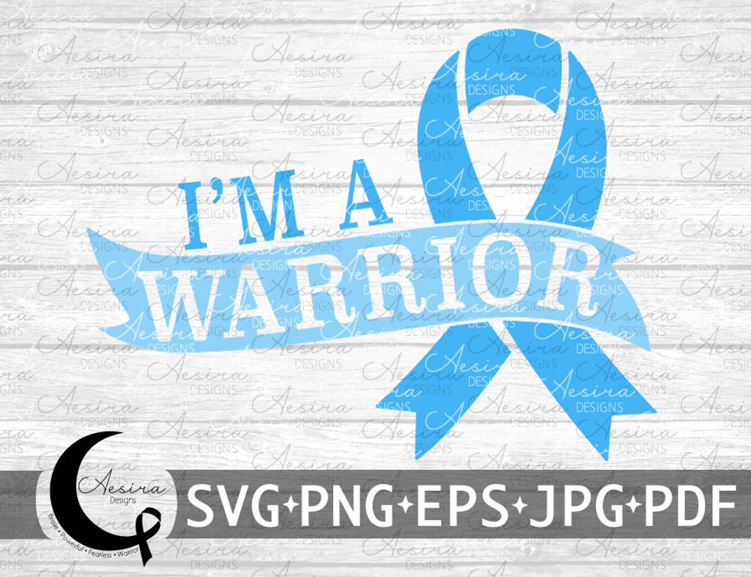 Trisomy 18 I'm A Warrior Ribbon Svg, Trisomy 18 Awareness Ribbon ...