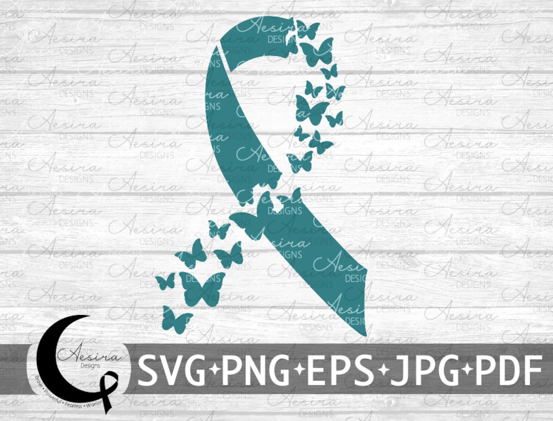 Polycystic Kidney Disease Butterfly Ribbon Svg, Polycystic Kidney ...