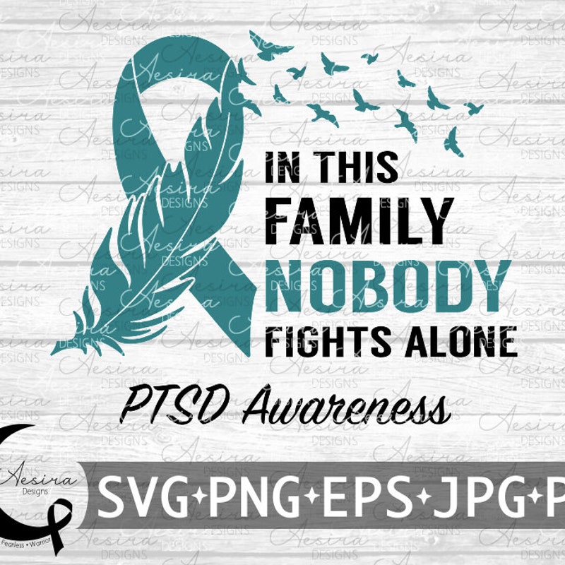 Ptsd Ribbon - Etsy