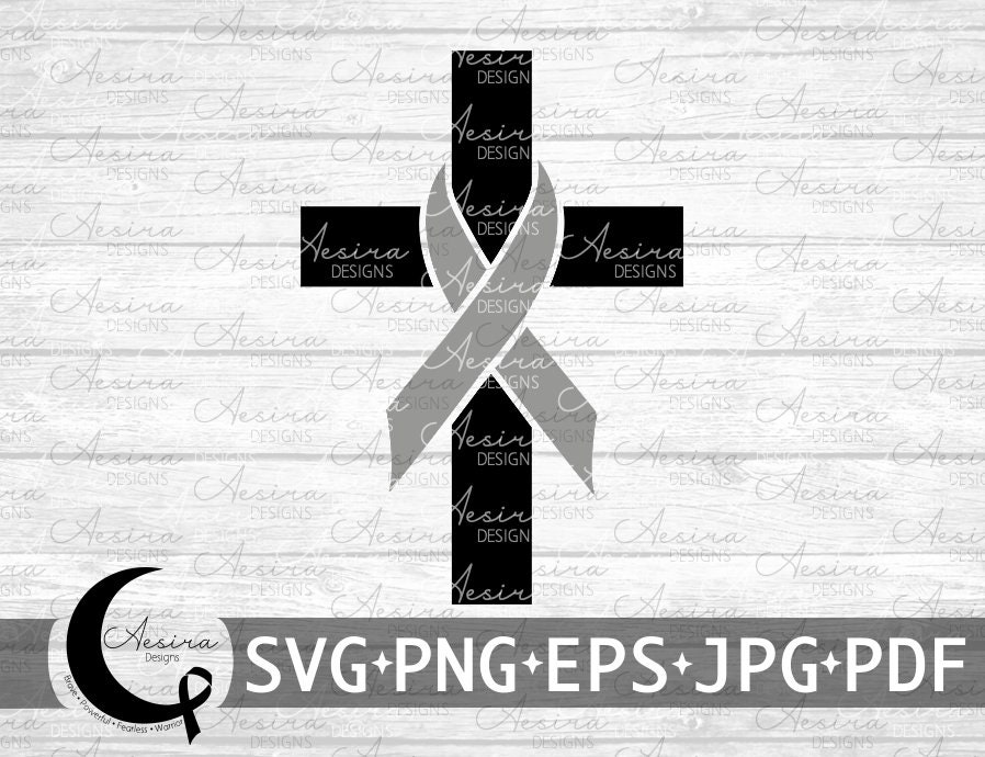 Asthma Cross Ribbon SVG, Asthma Awareness Ribbon, Asthma Support Squad ...