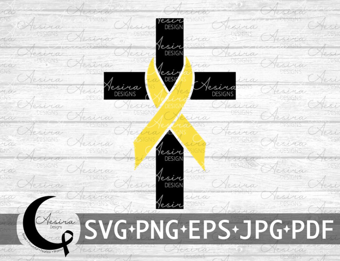 Spina Bifida Cross Ribbon Svg, Spina Bifida Awareness Ribbon, Spina ...