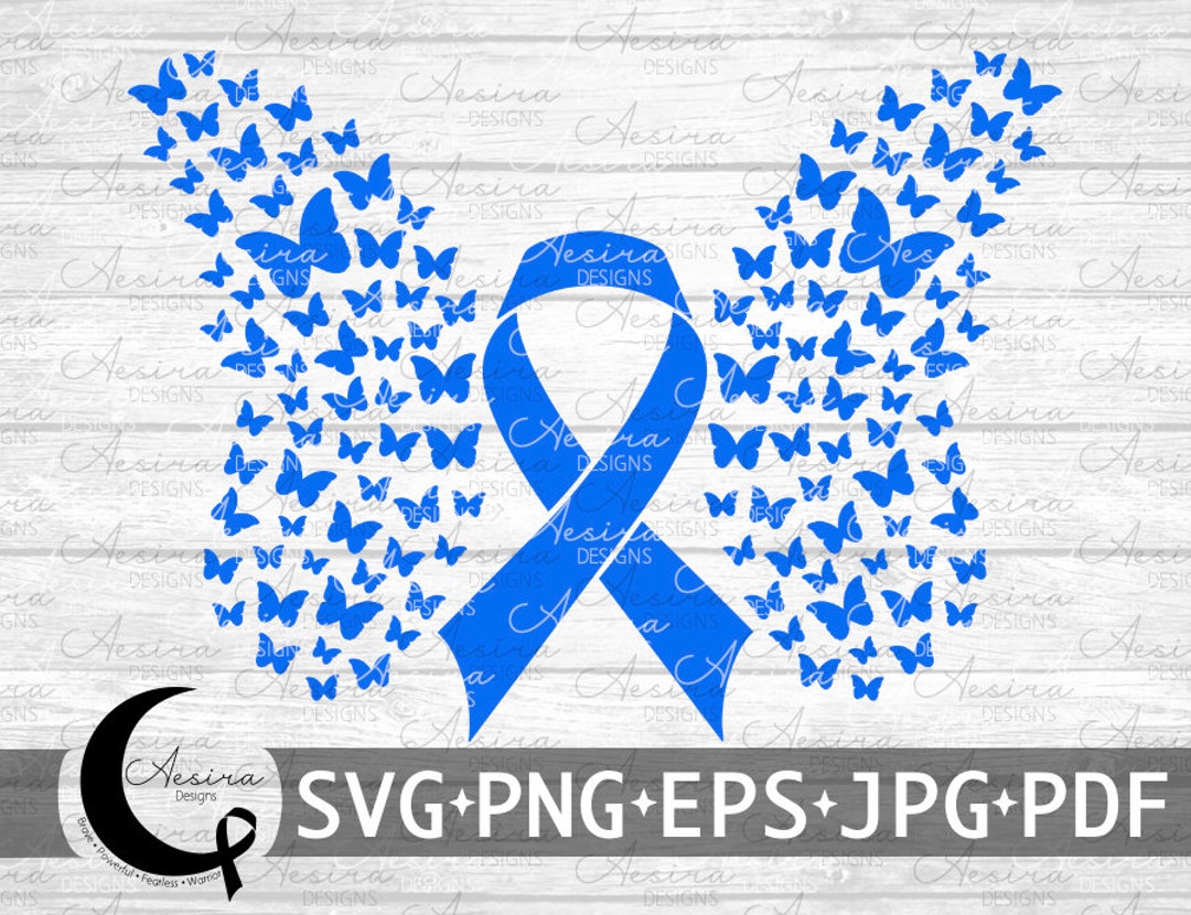Phenylketonuria Butterfly Ribbon Svg, Phenylketonuria Awareness Ribbon ...