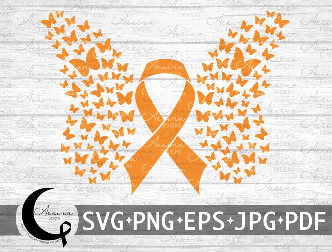 ADHD Butterfly Wings Ribbon SVG, Adhd Awareness, Adhd Support Squad ...