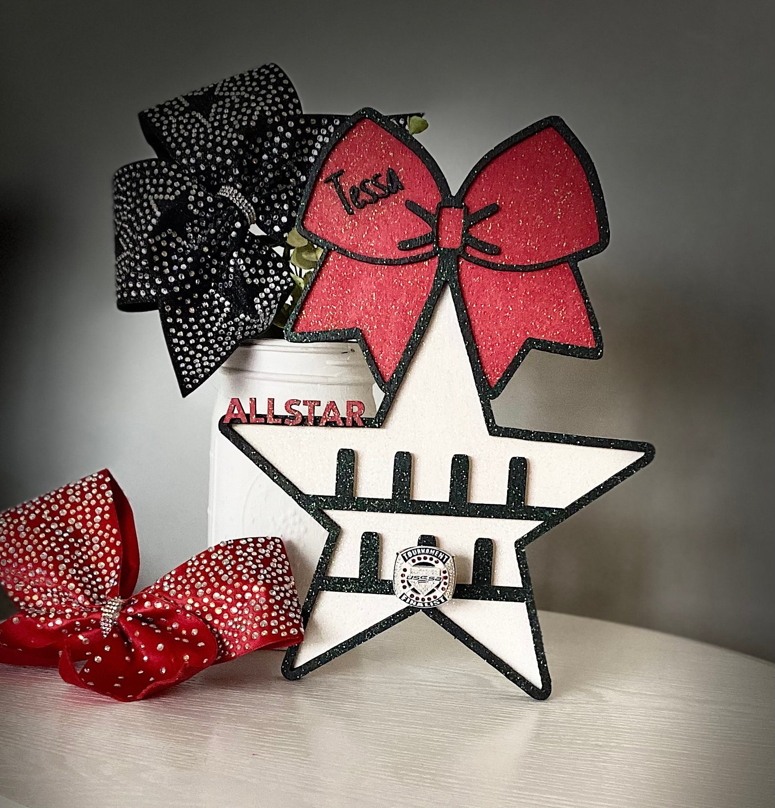 Cheer Ring Holder - Etsy