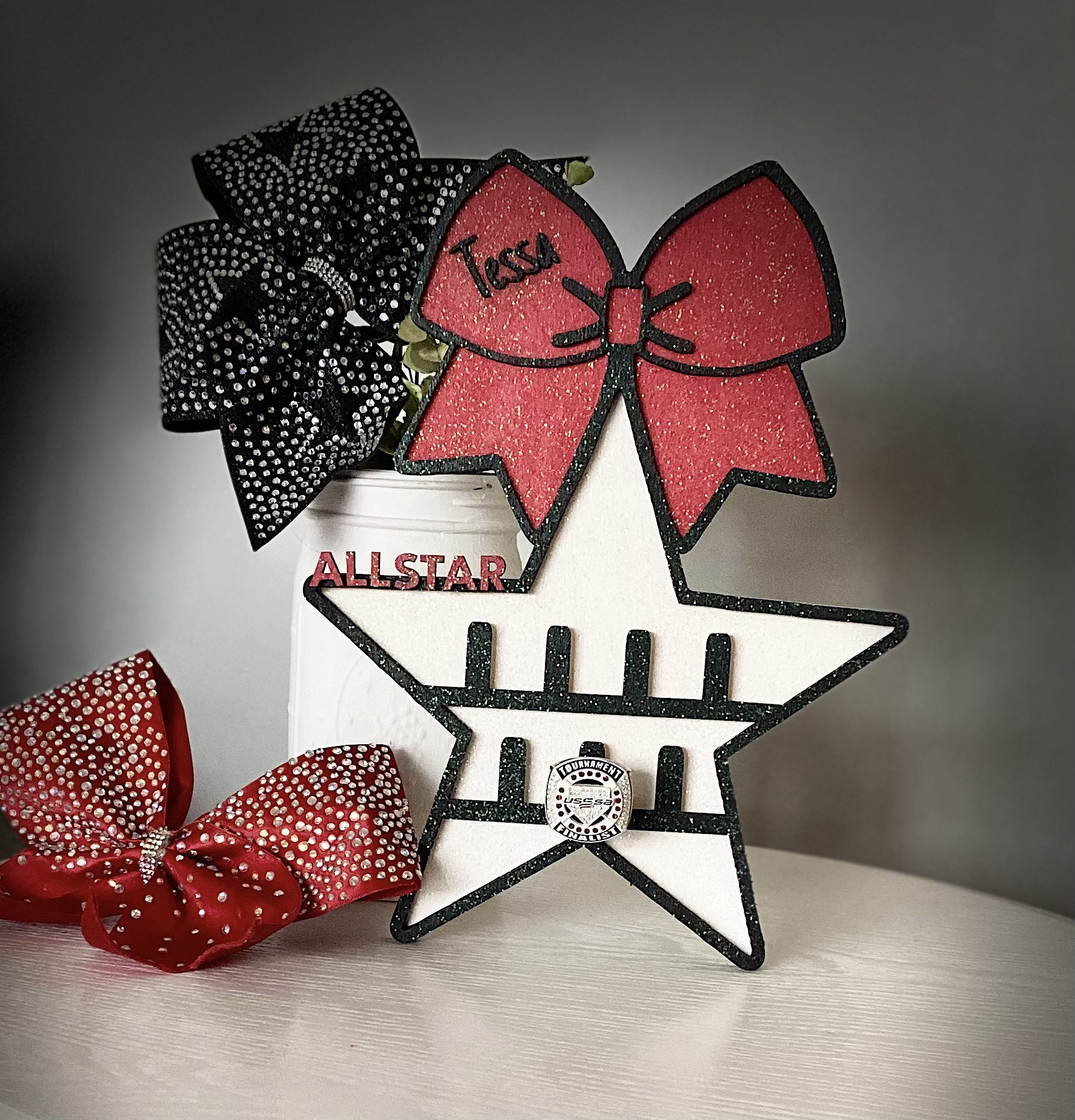 Cheer Ring Holder - Etsy