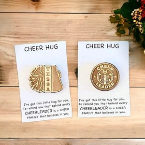 Cheer Hug Pins - Etsy