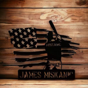 Personalized Baseball Sign - Etsy
