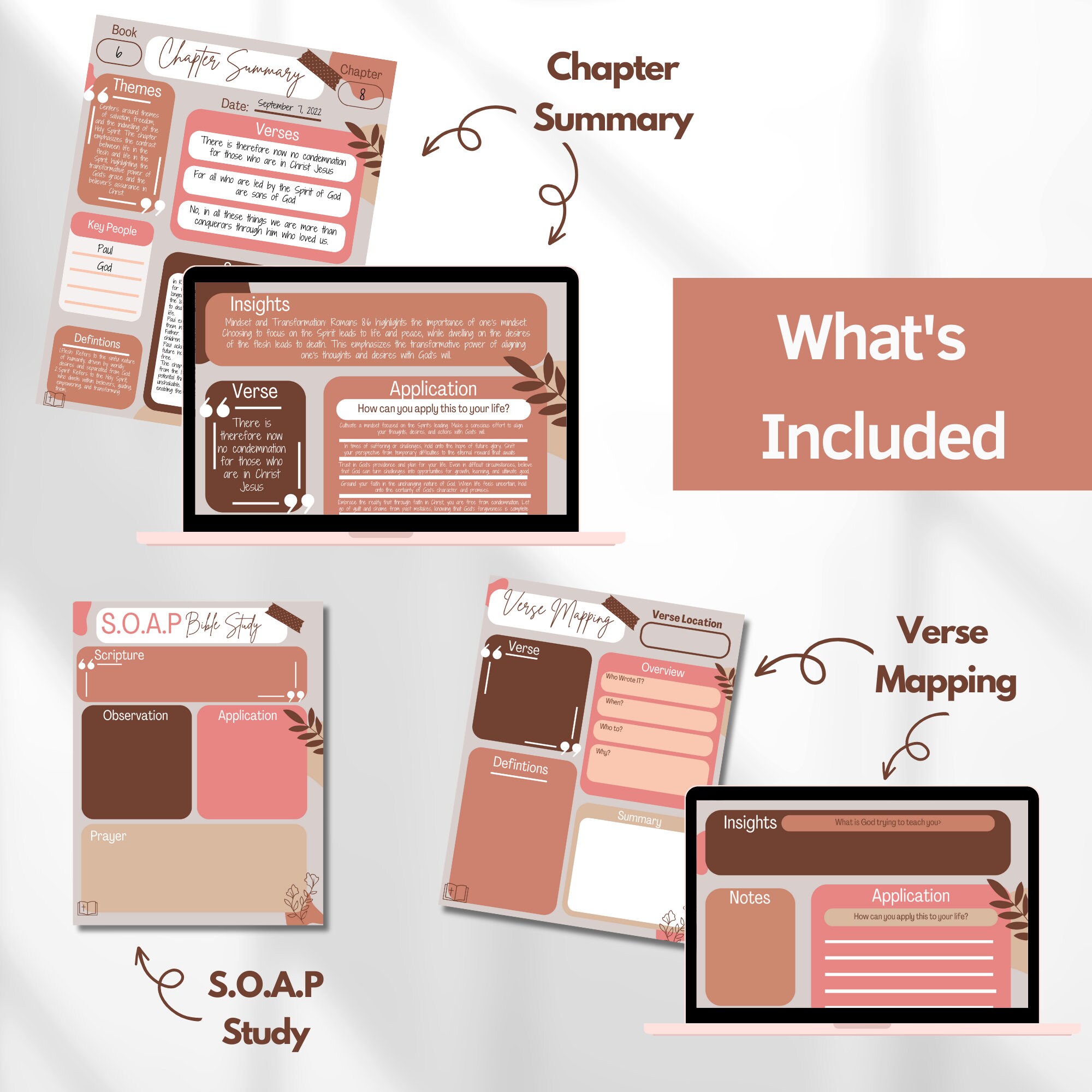 Ultimate Bible Study Guide, Bible Study Journal, Devotional Journal ...