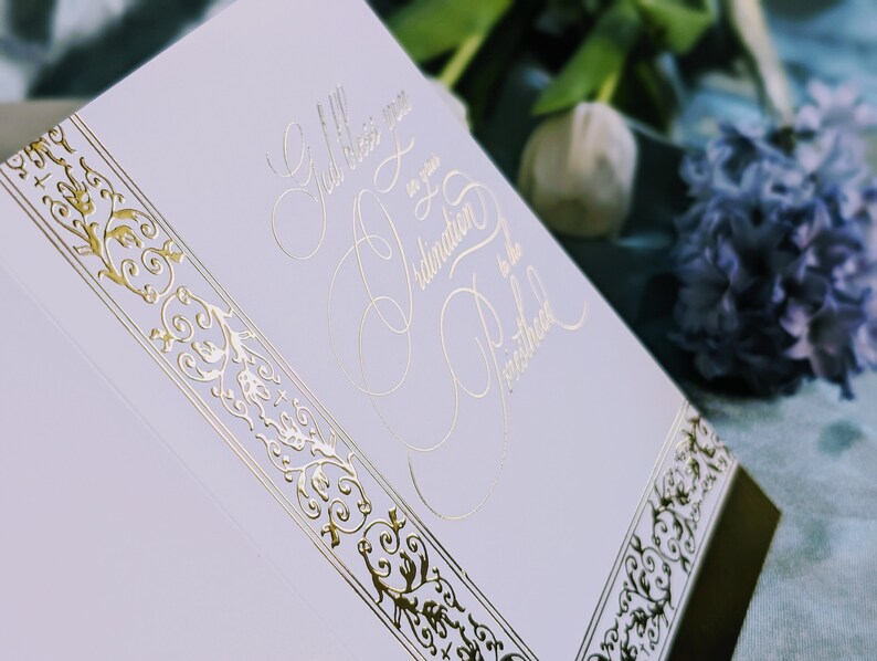 Priest Ordination Card God Bless You on Your Ordination to Priesthood ...