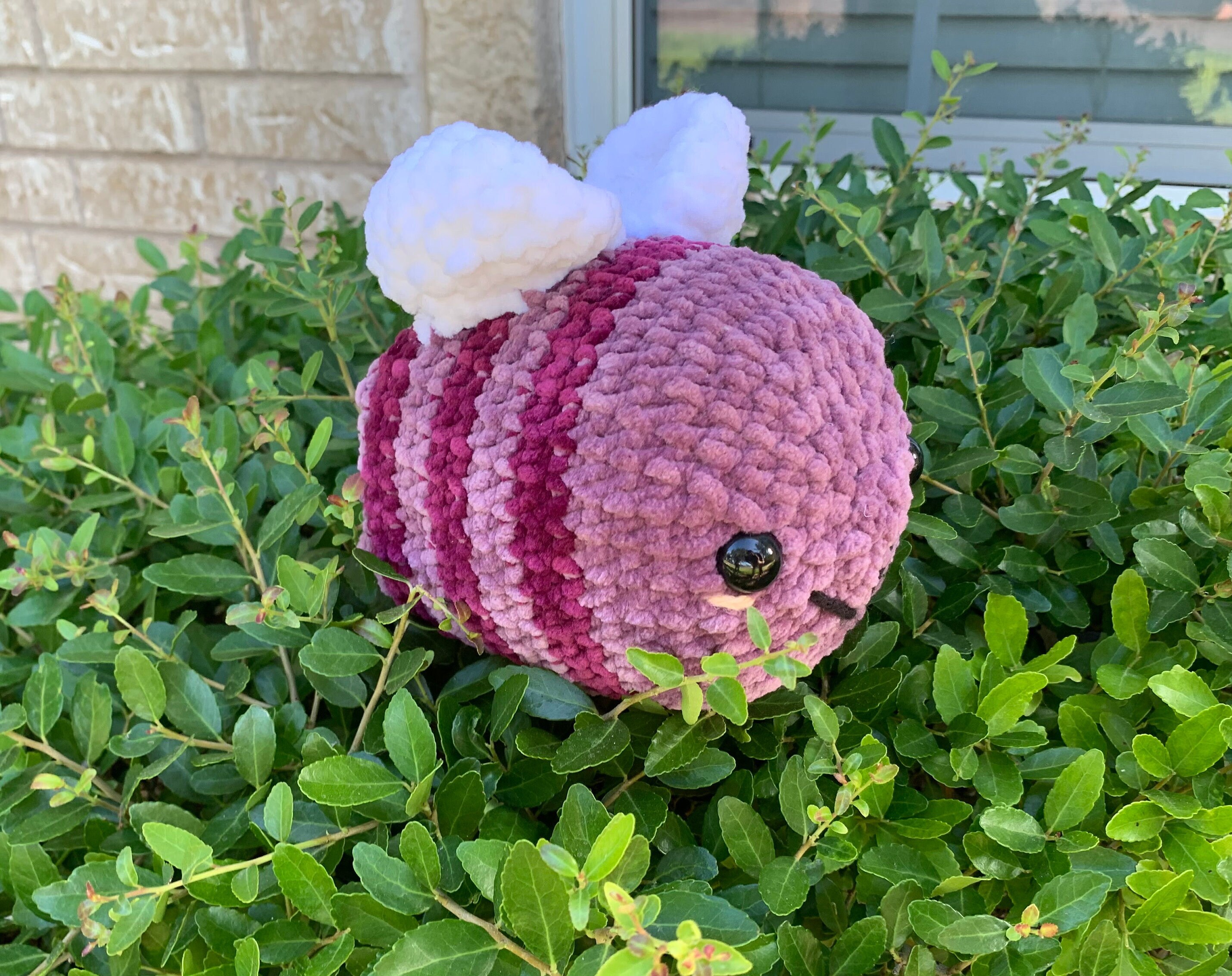 Crochet Chunky Bee | Amigurumi Plushie | Multicolor Options - Etsy