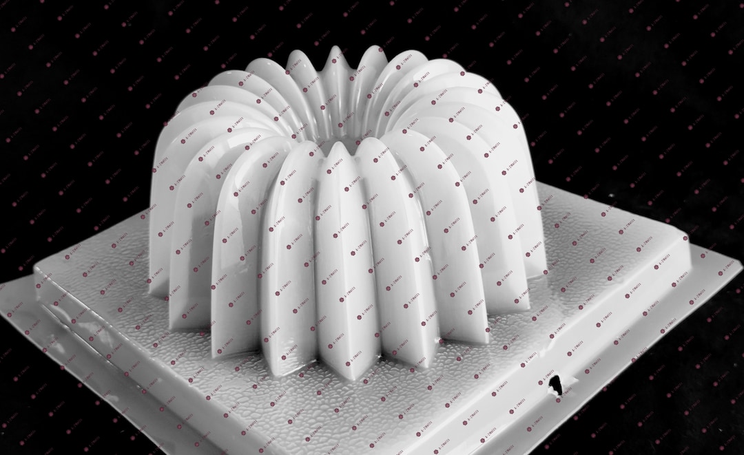 Molde De Gelatina Redondo Rosca 2L Approx, Circle Jello Mold - Etsy