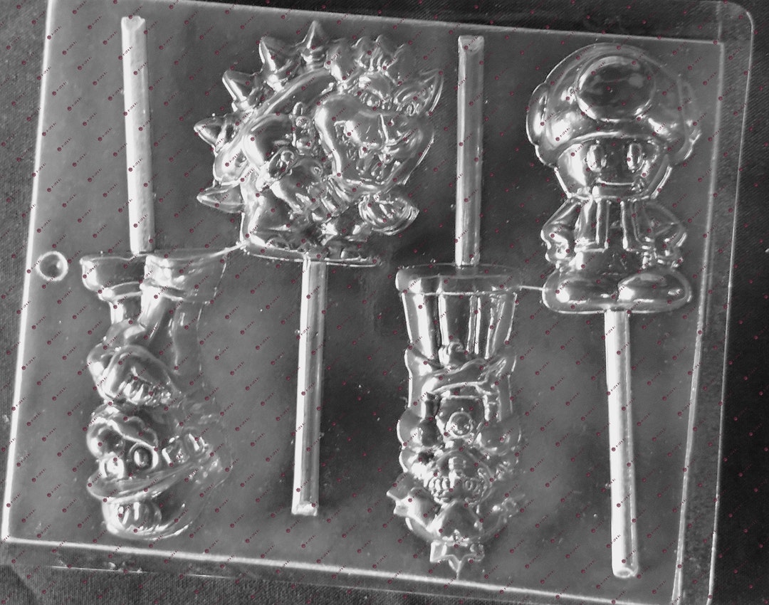 Video Game Mold Assorted Characters - Etsy