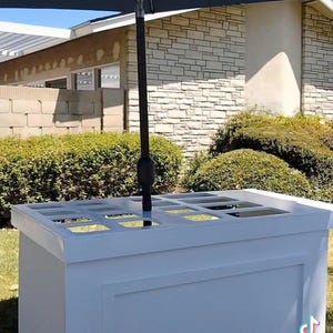 Charcuterie Cart With Ice Tray - Etsy