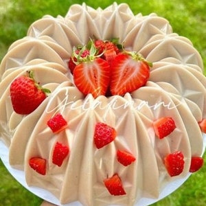 Molde De Gelatina Redondo Rosca 2L Con X Approx, Circle Jello, Pudding ...