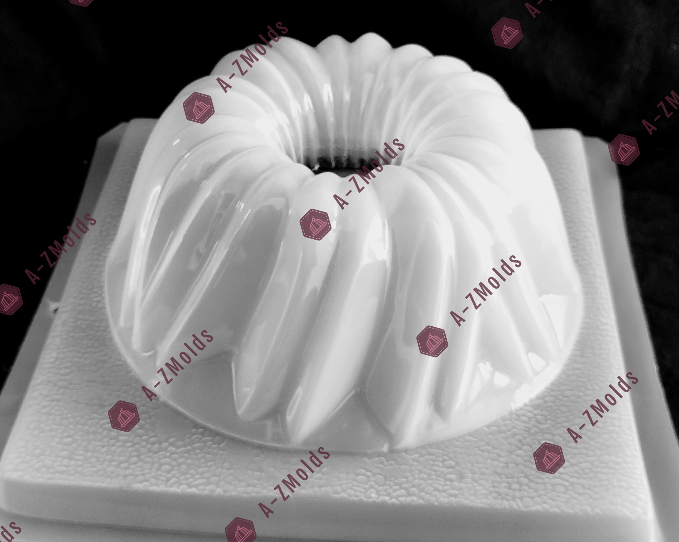 Molde De Gelatina Redondo Rosca 2L Approx, Circle Jello Mold - Etsy