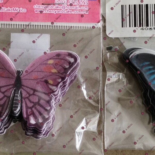 Wafer Paper Butterflies - Etsy