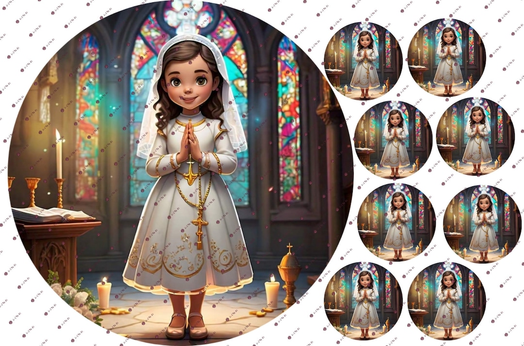 Primera Communion Transfer Para Gelatina, Holly Communion Jello ...