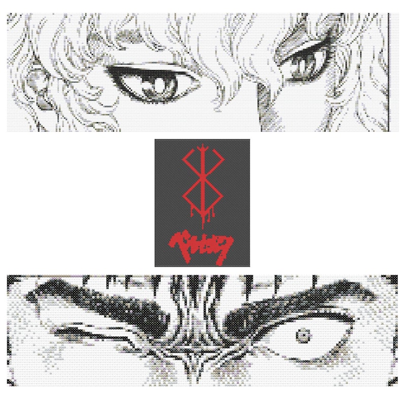 Anime Crossstitch Patterns - Etsy