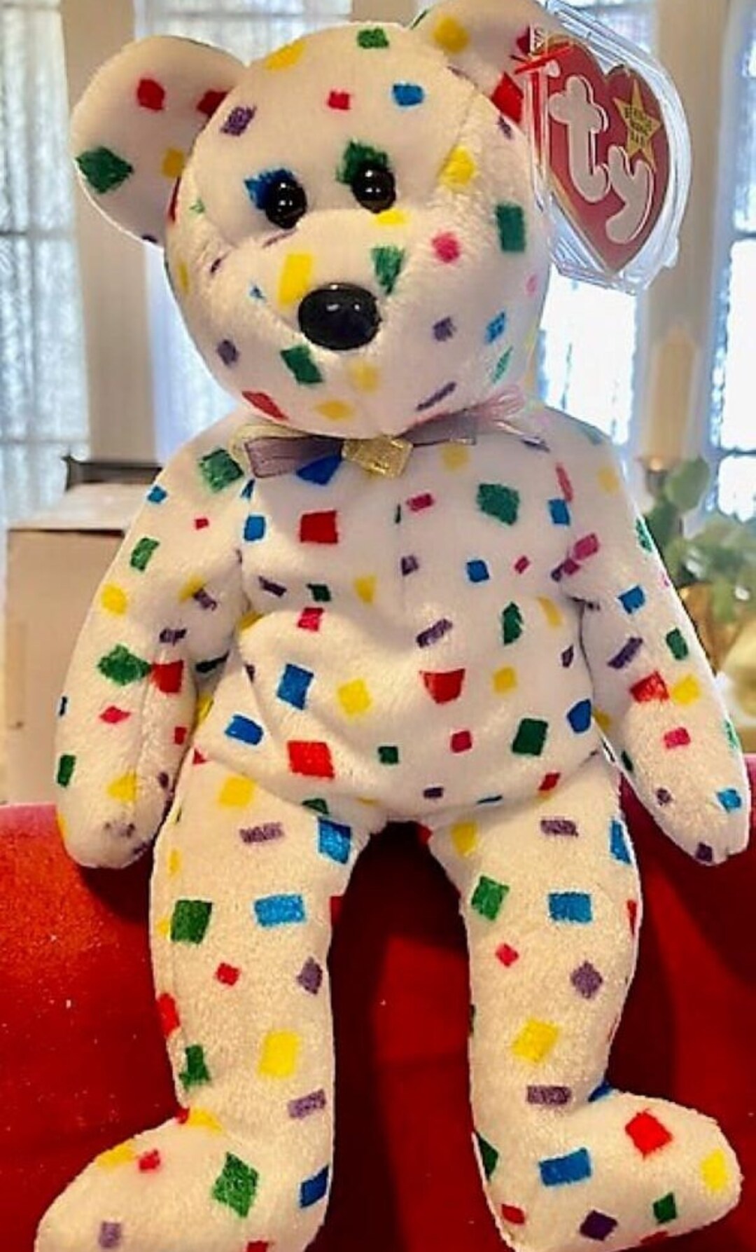 Ty 2K Bear 4262 is RARE A White Bear Covered With - Etsy