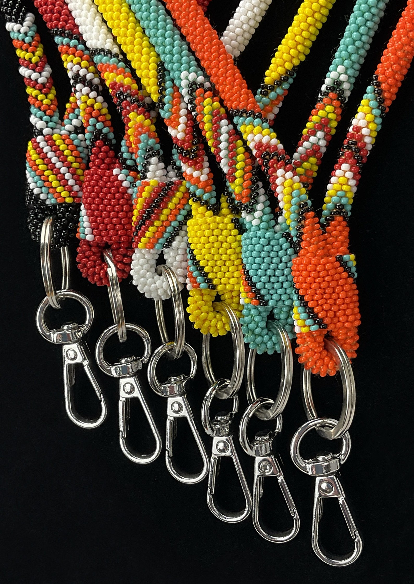 Handmade Beaded Lanyards - Etsy