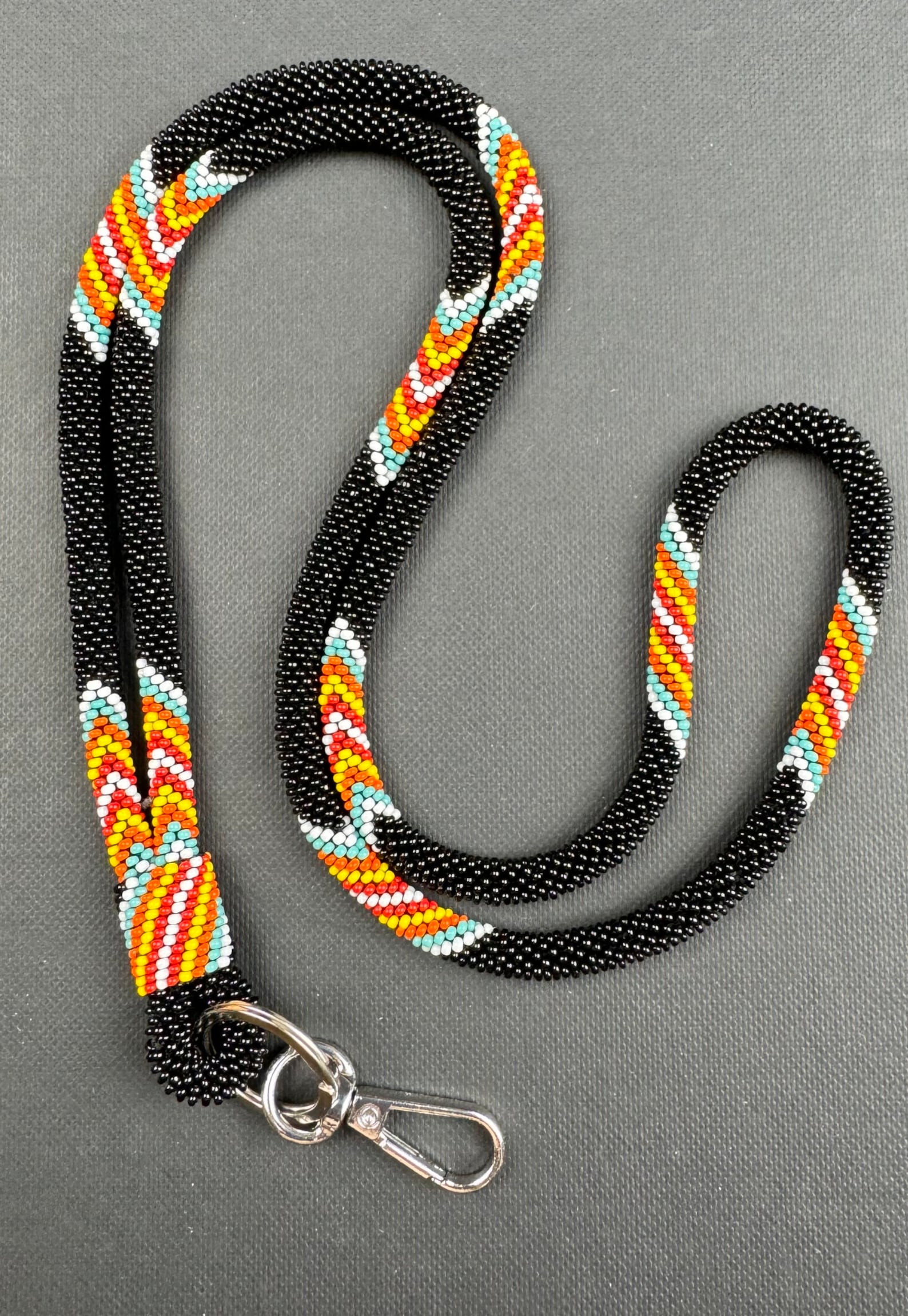 Handmade Beaded Lanyards - Etsy
