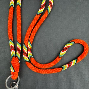 Handmade Beaded Lanyards - Etsy