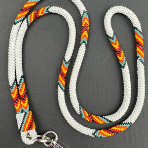 Handmade Beaded Lanyards - Etsy
