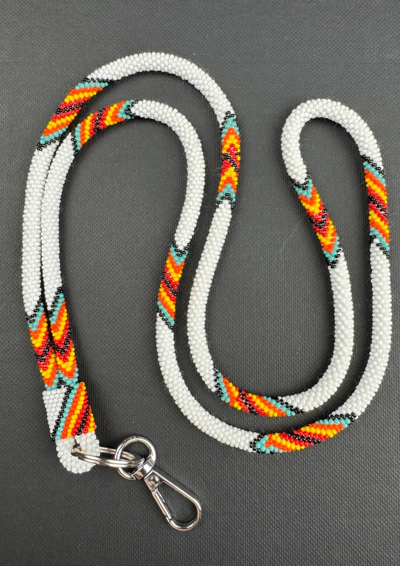 Handmade Beaded Lanyards - Etsy