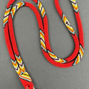 Handmade Beaded Lanyards - Etsy