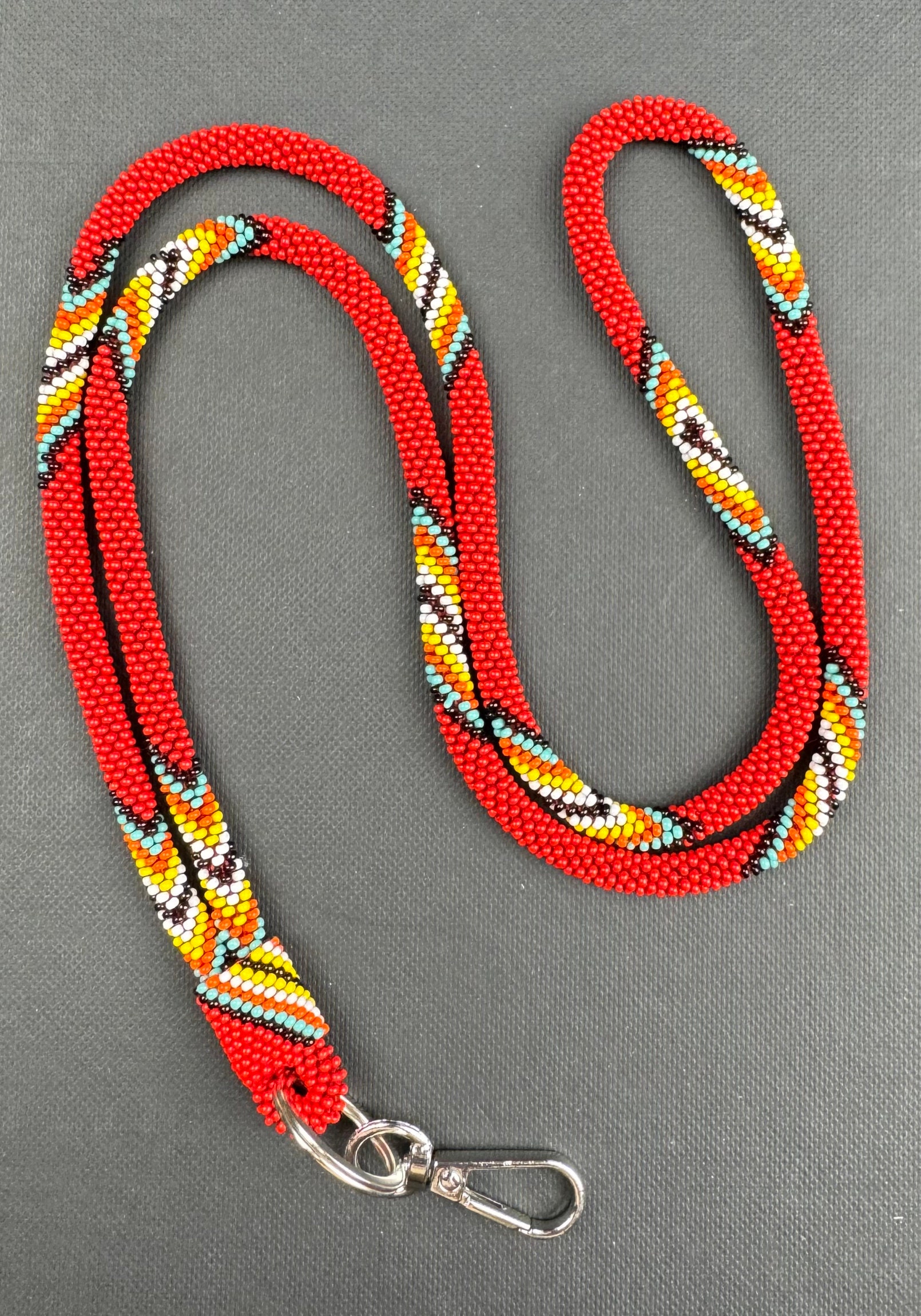 Handmade Indigenous Beaded Lanyards - Etsy Canada