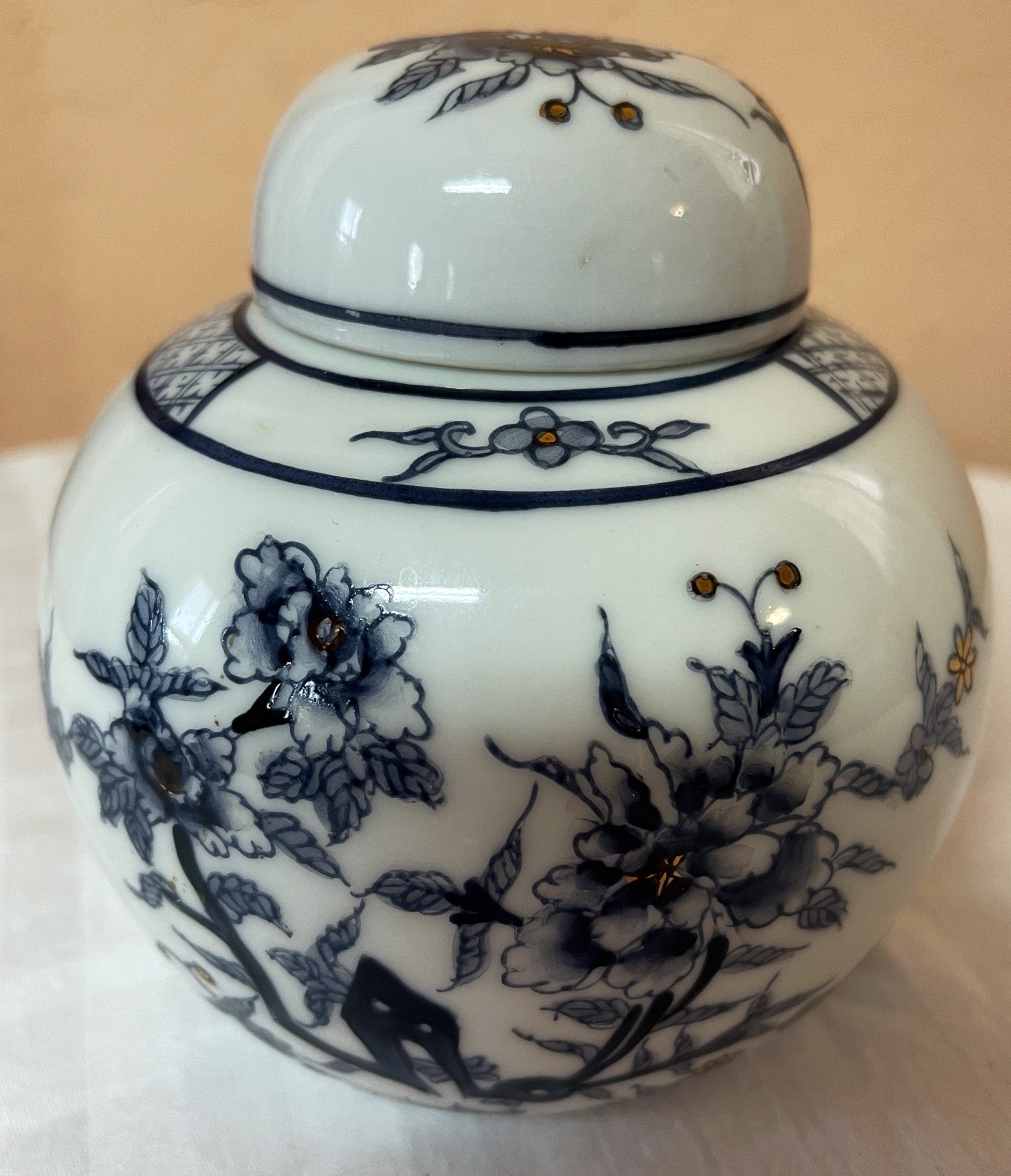 Vintage Ginger Jar Made in Hong Kong - Etsy