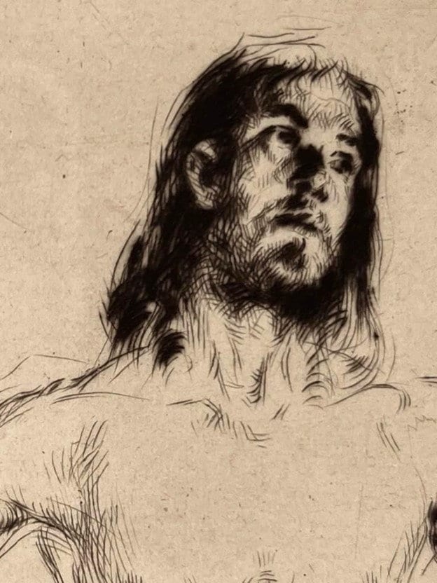 Arthur William Heintzelman Etching Ascension - Etsy