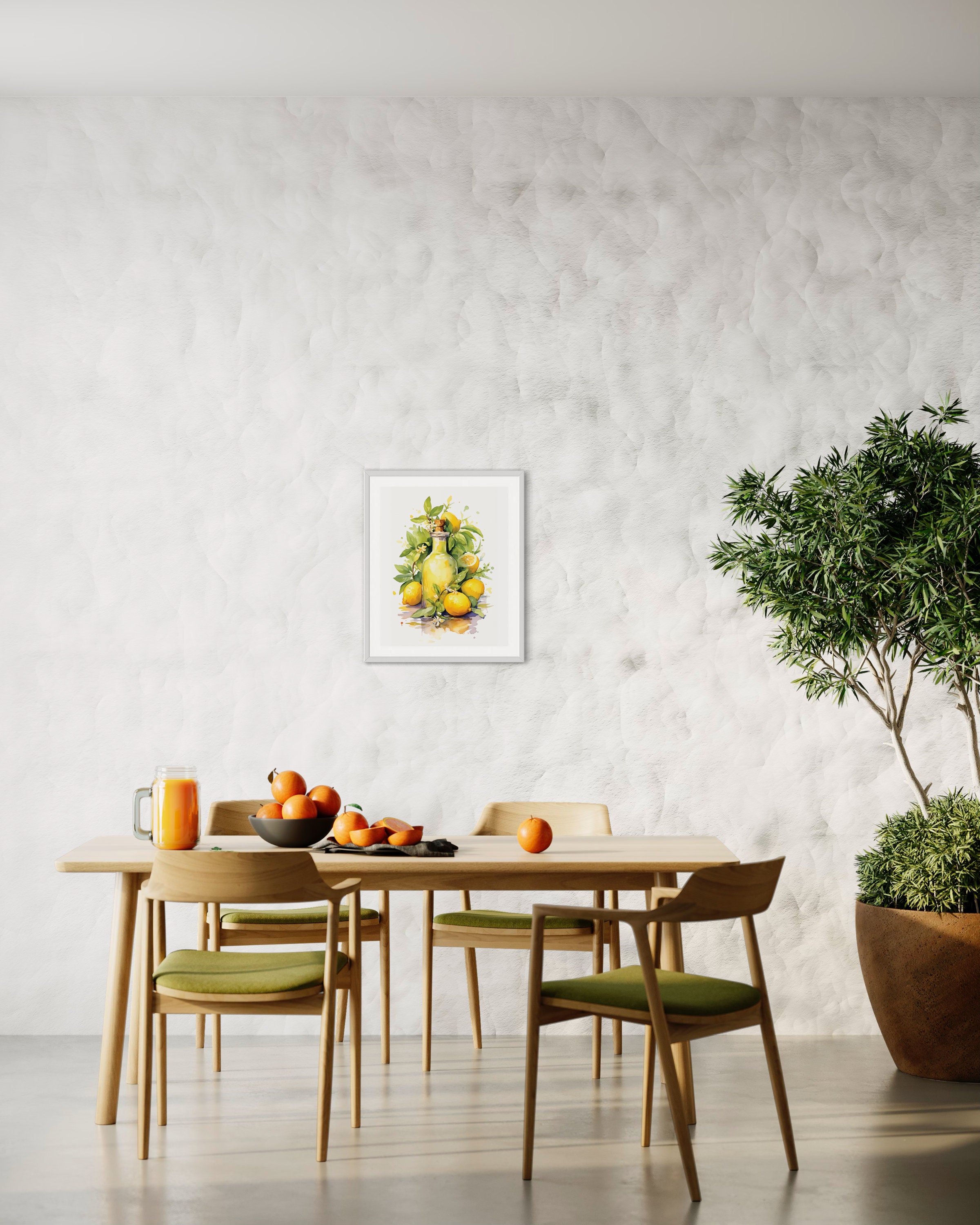 Limoncello Bottle || Printable, Instant Download || Watercolor Painting ...