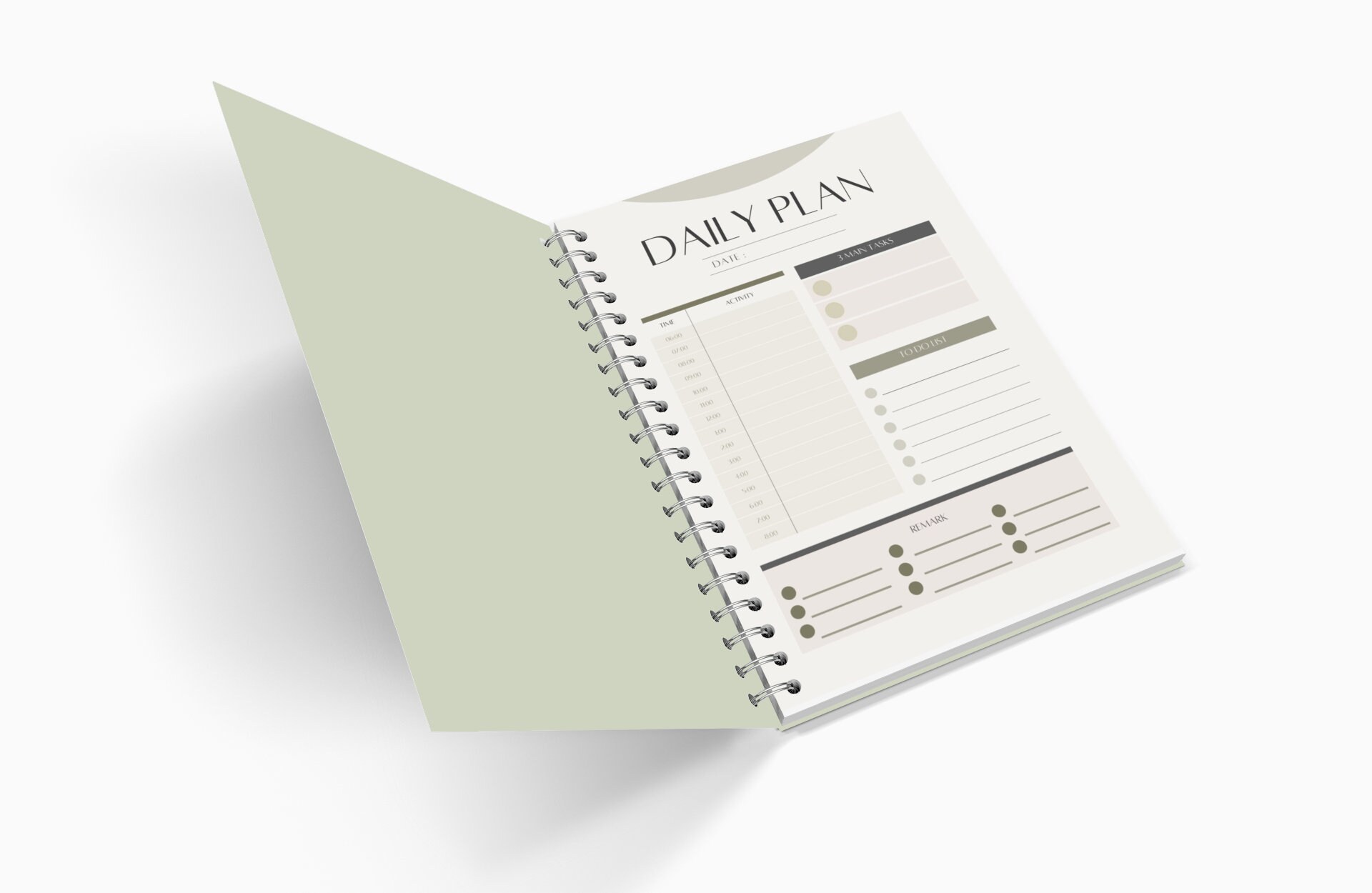 Daily to Do List, Instant Download, Minimal Productivity Planner, Daily ...
