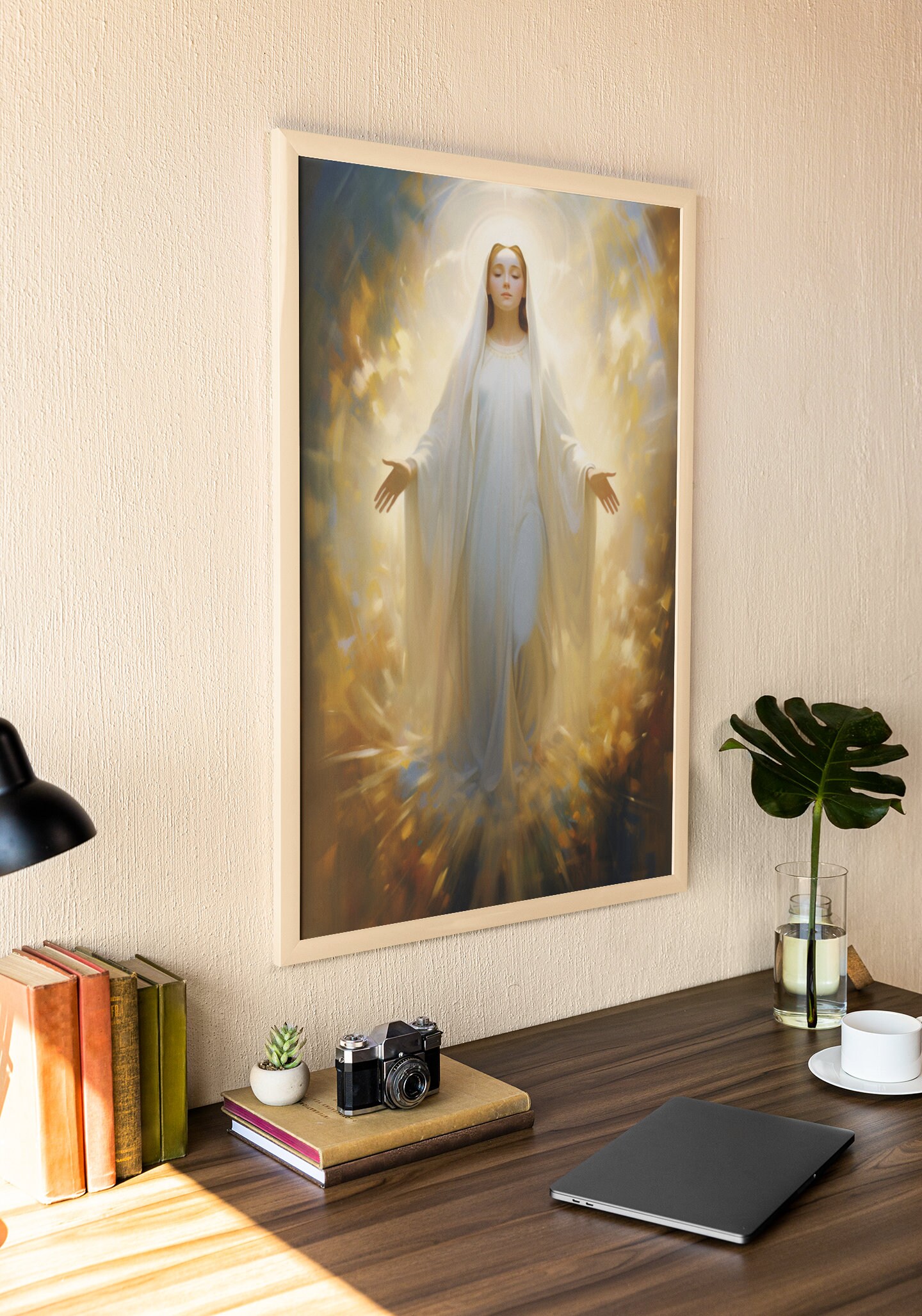 Our Lady of Fatima Portrait Catholic Art - Etsy