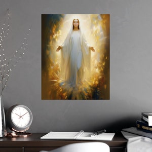 Our Lady of Fatima Portrait Catholic Art - Etsy