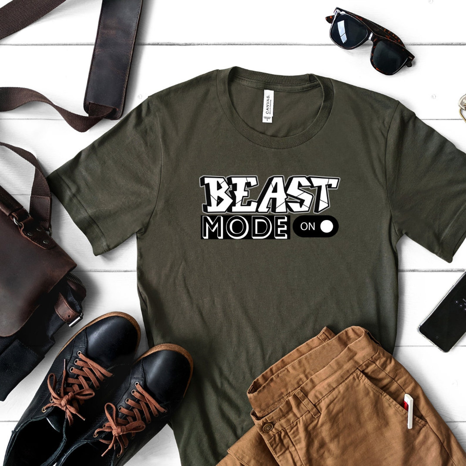 Beast Mode on T-shirt, Beast Mode Activated, Unleash the Beast ...