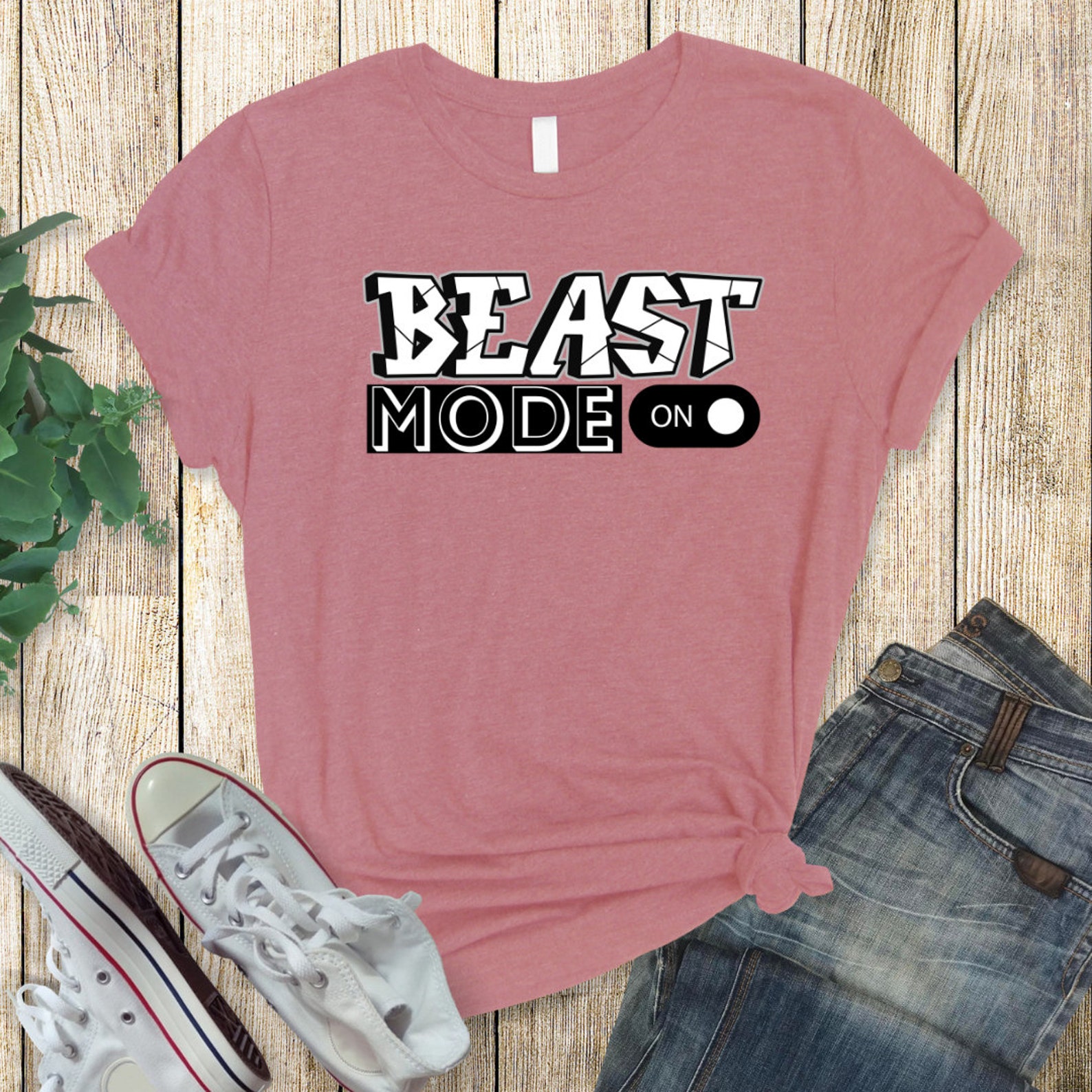 Beast Mode on T-shirt, Beast Mode Activated, Unleash the Beast ...