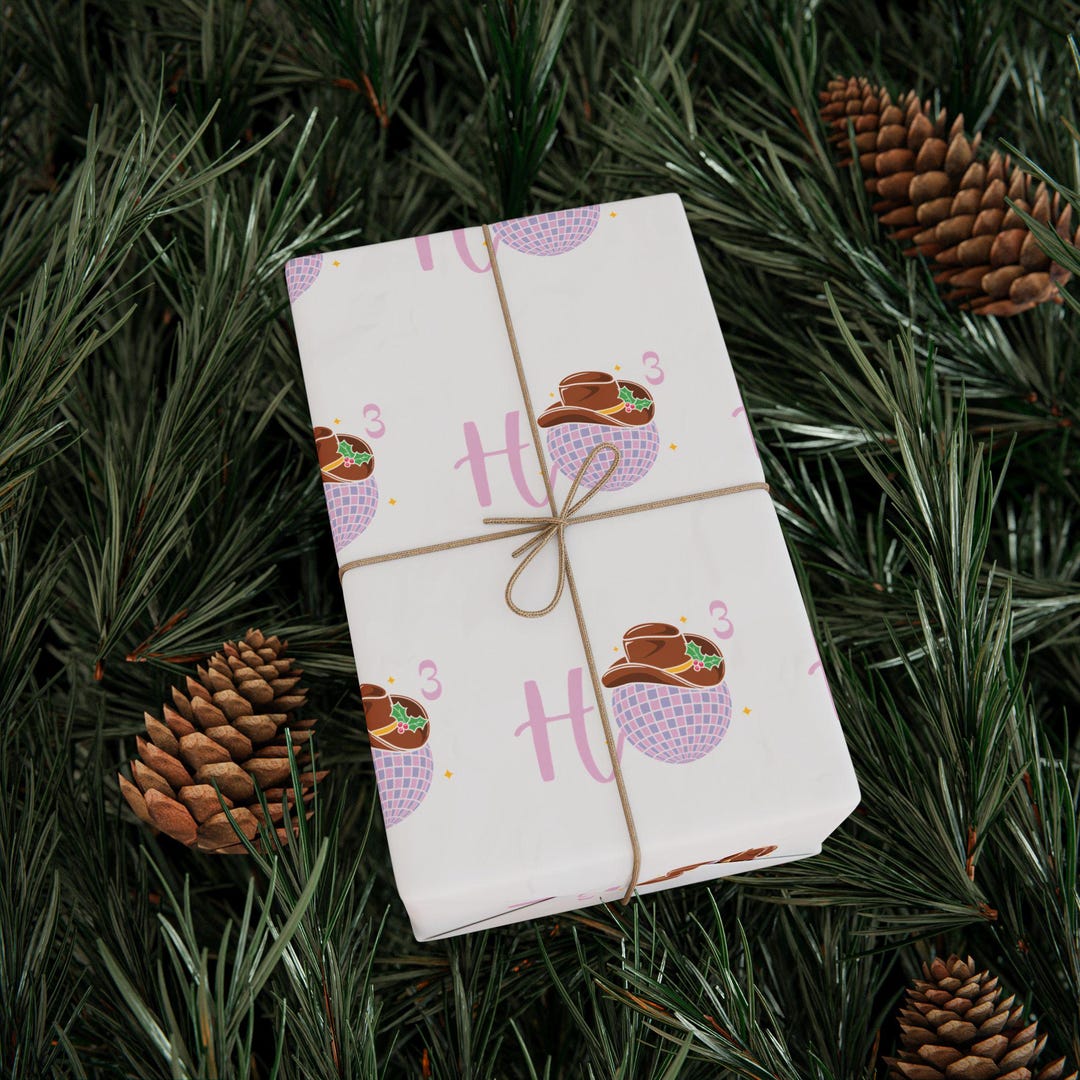 Funny Wrapping Paper, Wrapping Paper Roll, Ho Cubed, Ho Cubed Wrapping ...