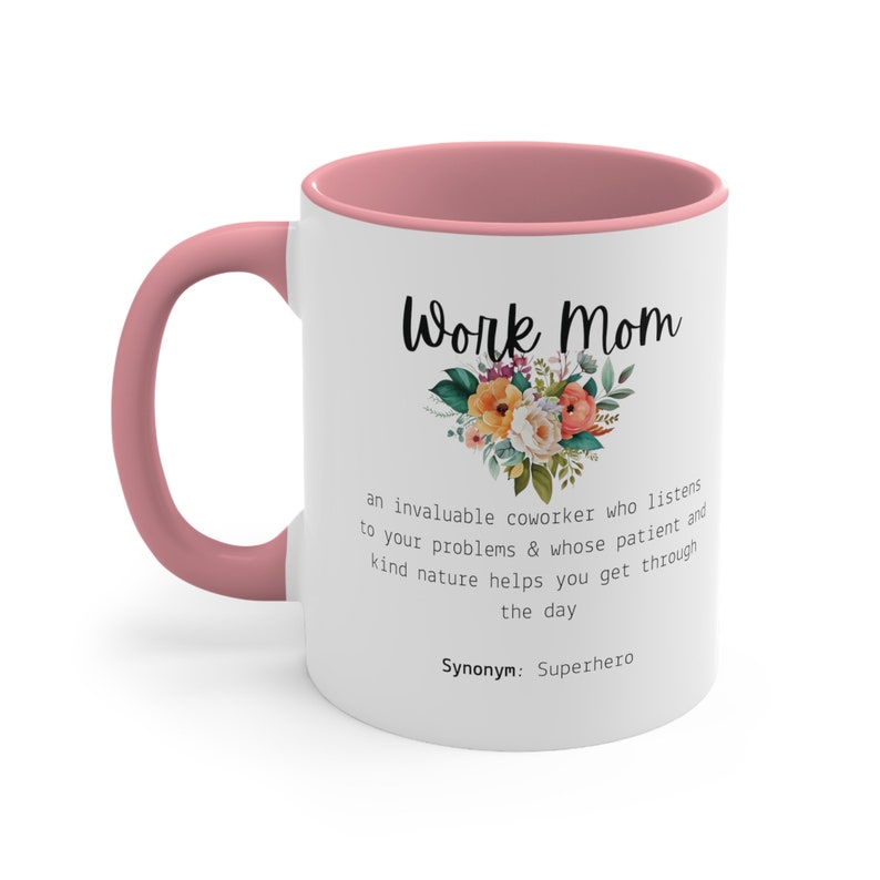 Work Mom Mug, Work Mom Gift, Coworker Gift, Birthday Gift for Work Mom ...