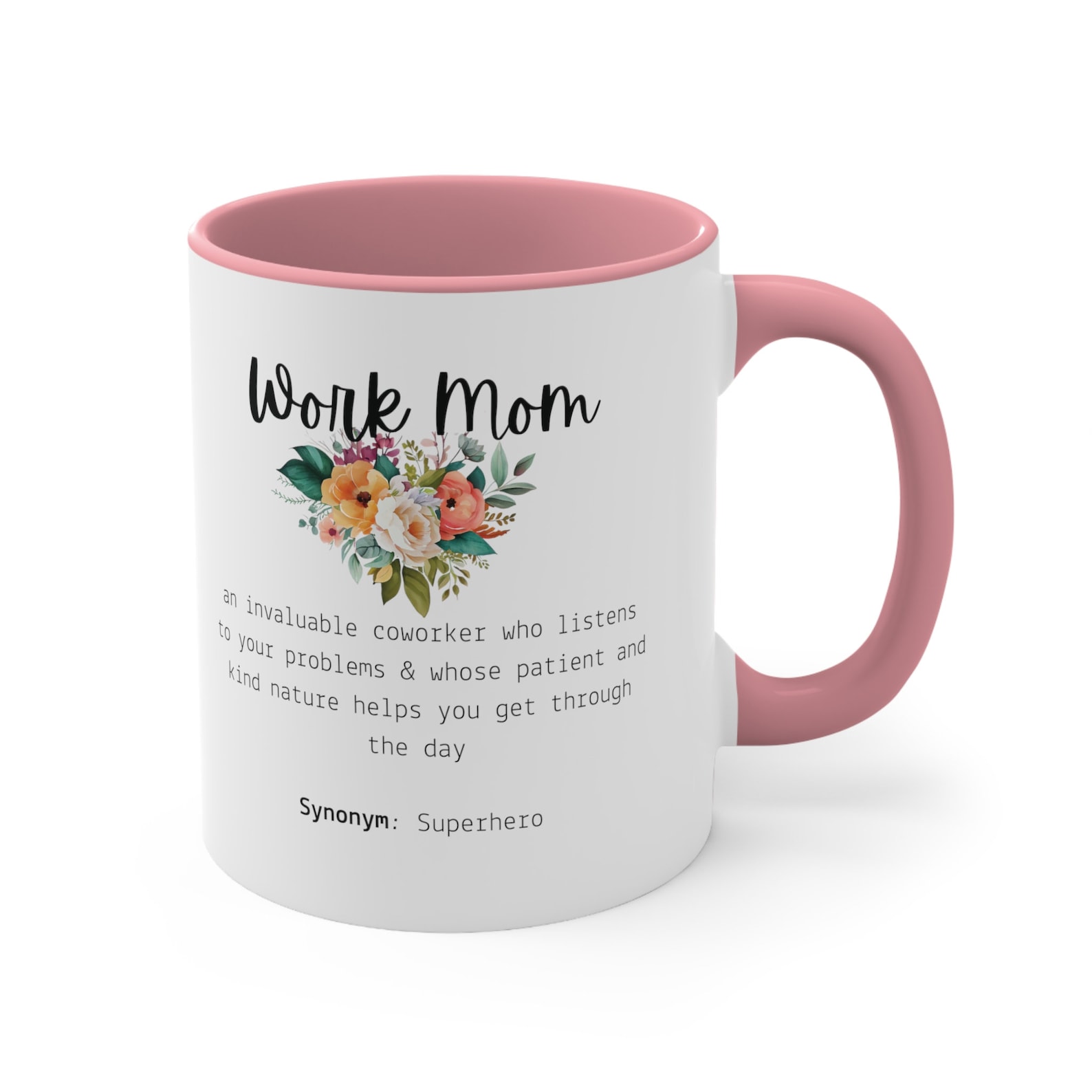 Work Mom Mug, Work Mom Gift, Coworker Gift, Birthday Gift for Work Mom ...