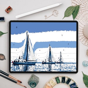 Paint by Number Kit Adult | Digital Download Art | Paint by Number ...