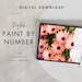 Starry Night Paint by Number Kit Adult Printable & Digital Download ...
