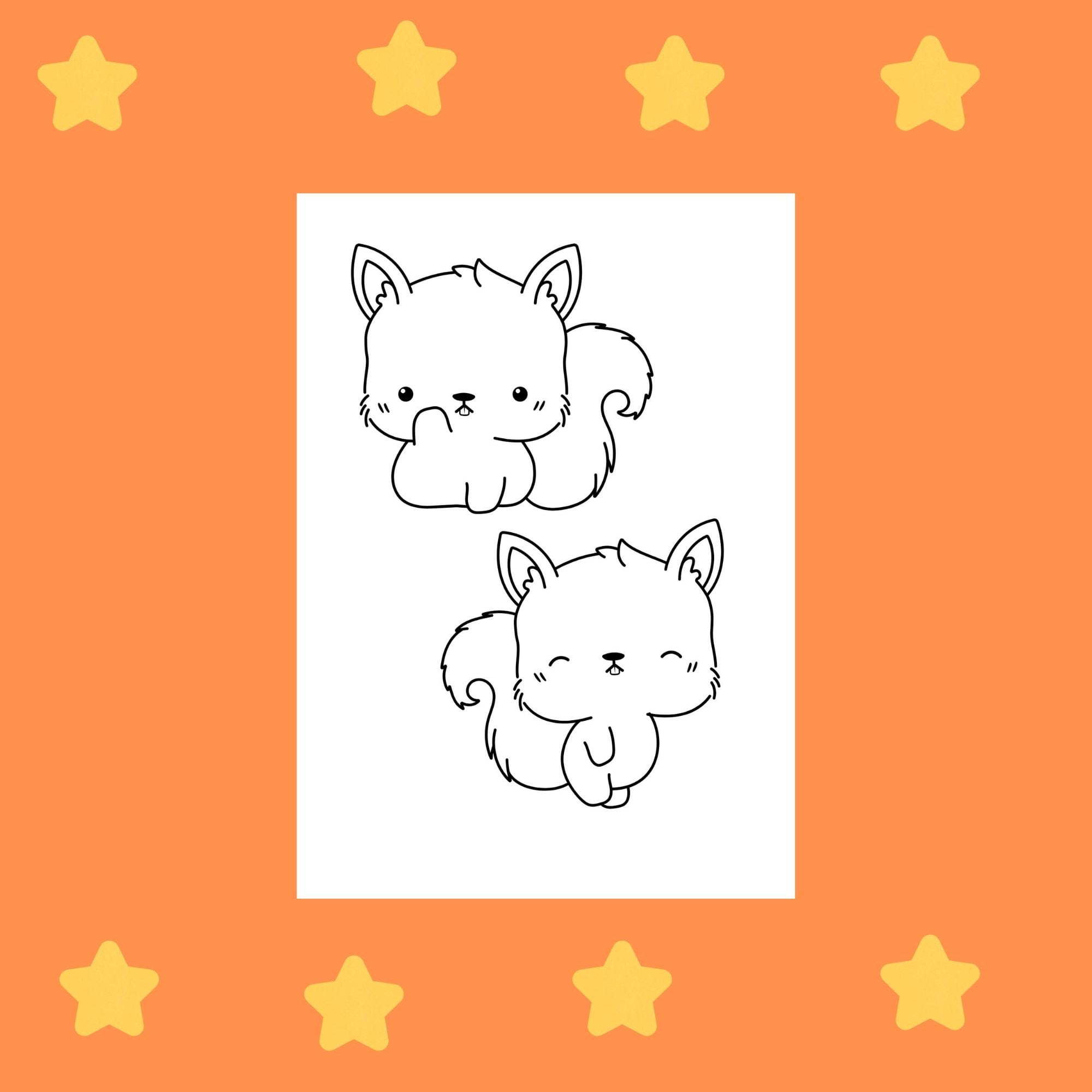 15 Cute Colorin Pages, Printable Activity, Toddlers, Preschoolers ...