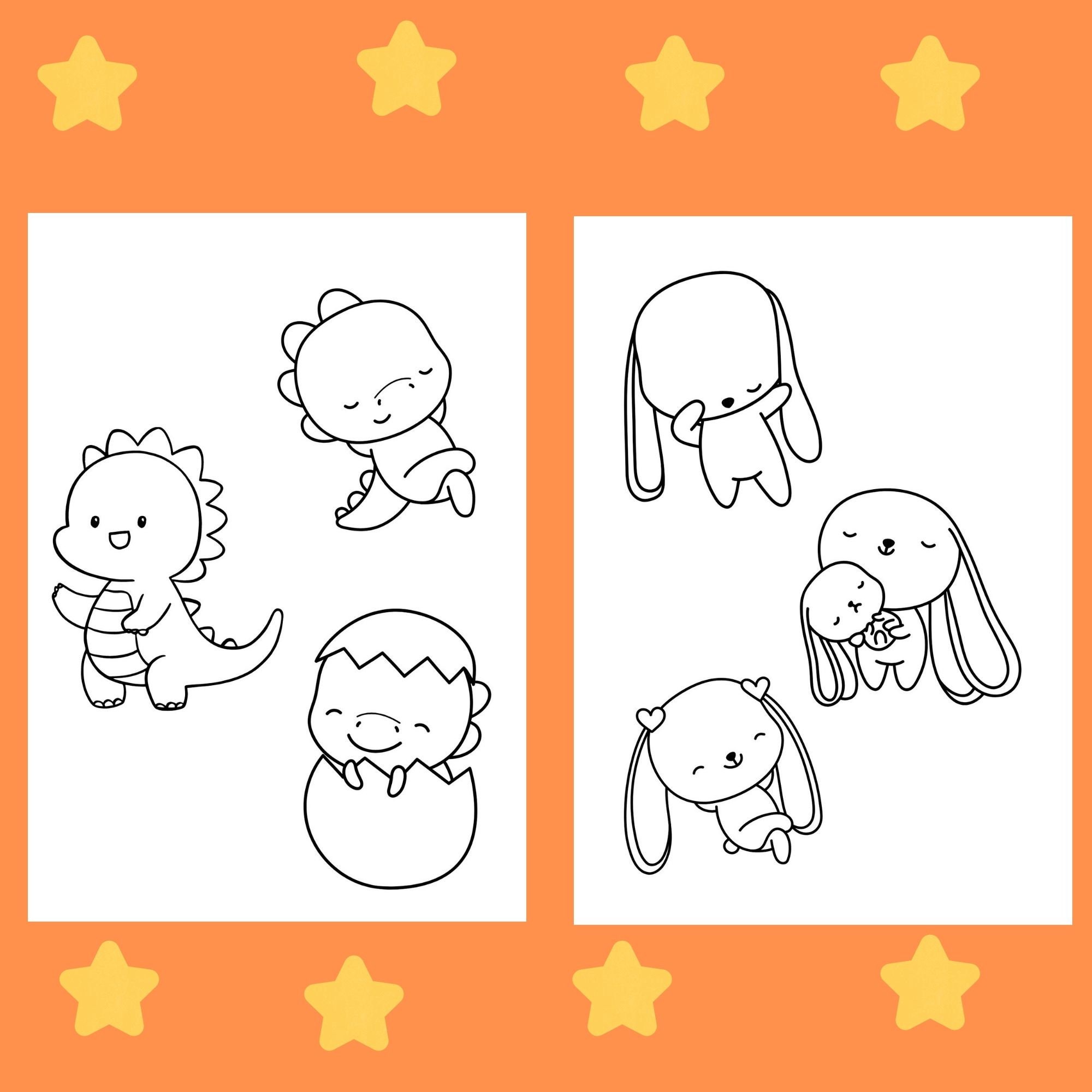 15 Cute Colorin Pages, Printable Activity, Toddlers, Preschoolers ...