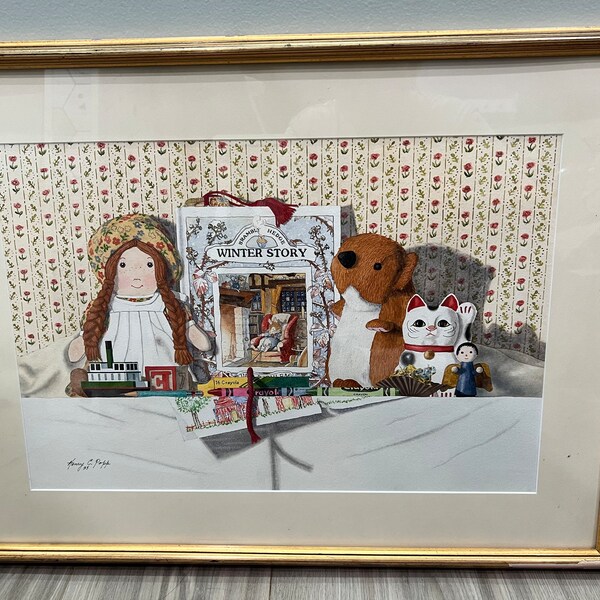 Winter Painting - Etsy